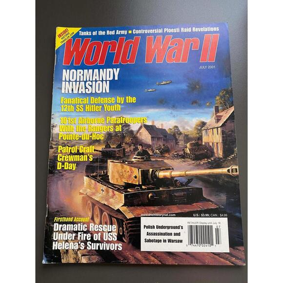 Other | World War Ii July 201 Vintage History Magazine | Poshmark